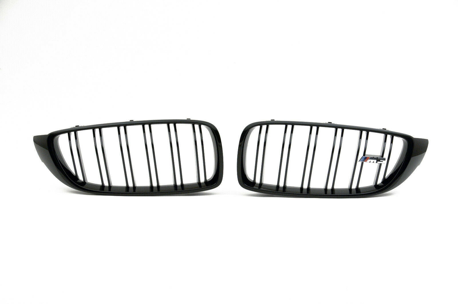 Genuine BMW M Performance F80 F82 F83 Front Black Kidney Grilles - Pair ...